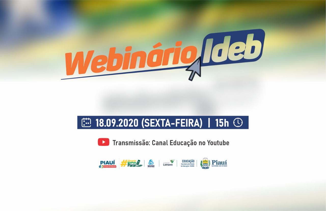 Webinário Ideb aborda o trabalho para o sucesso no índice